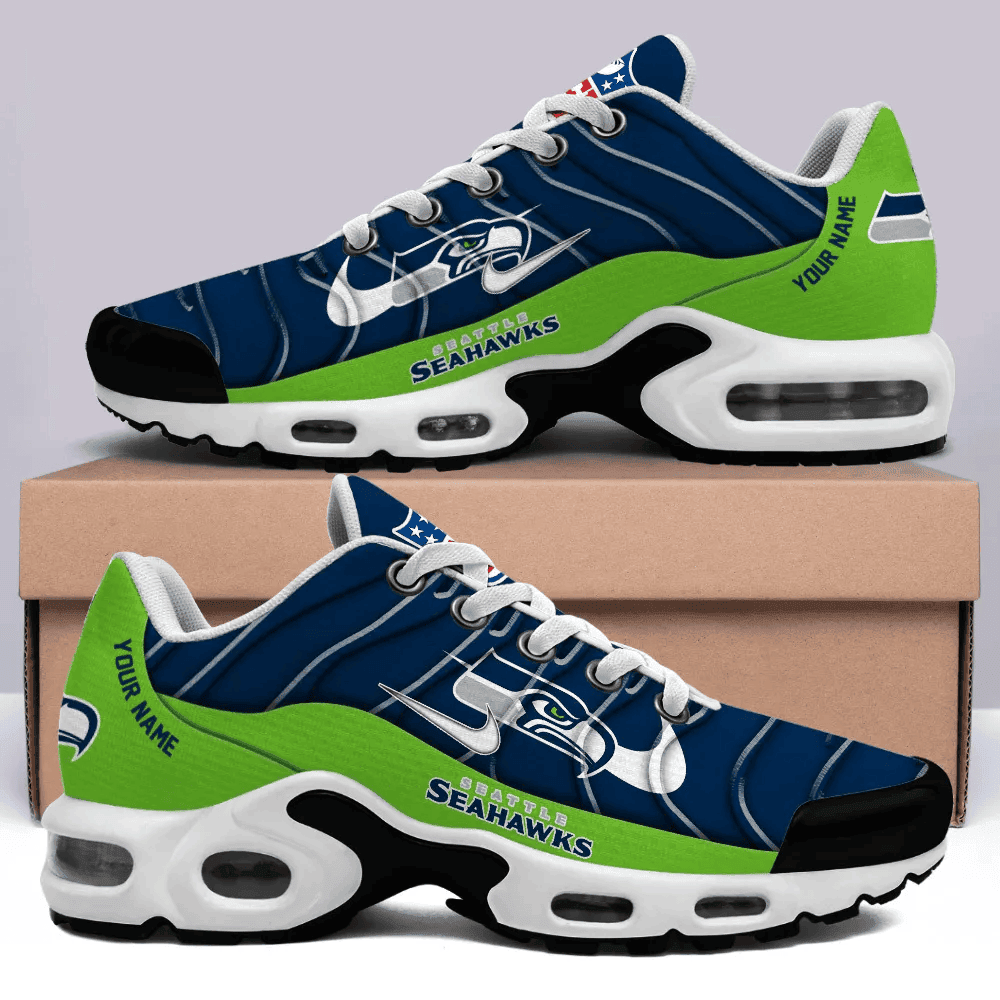 Seattle Seahawks Personalized Name Team Mix Colors V4 TN Shoes Air ...