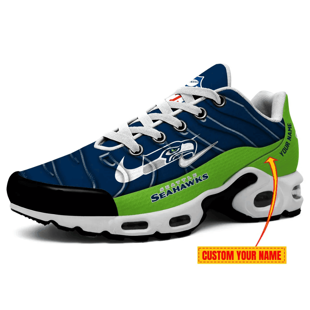 Seattle Seahawks Personalized Name Team Mix Colors V4 TN Shoes Air ...